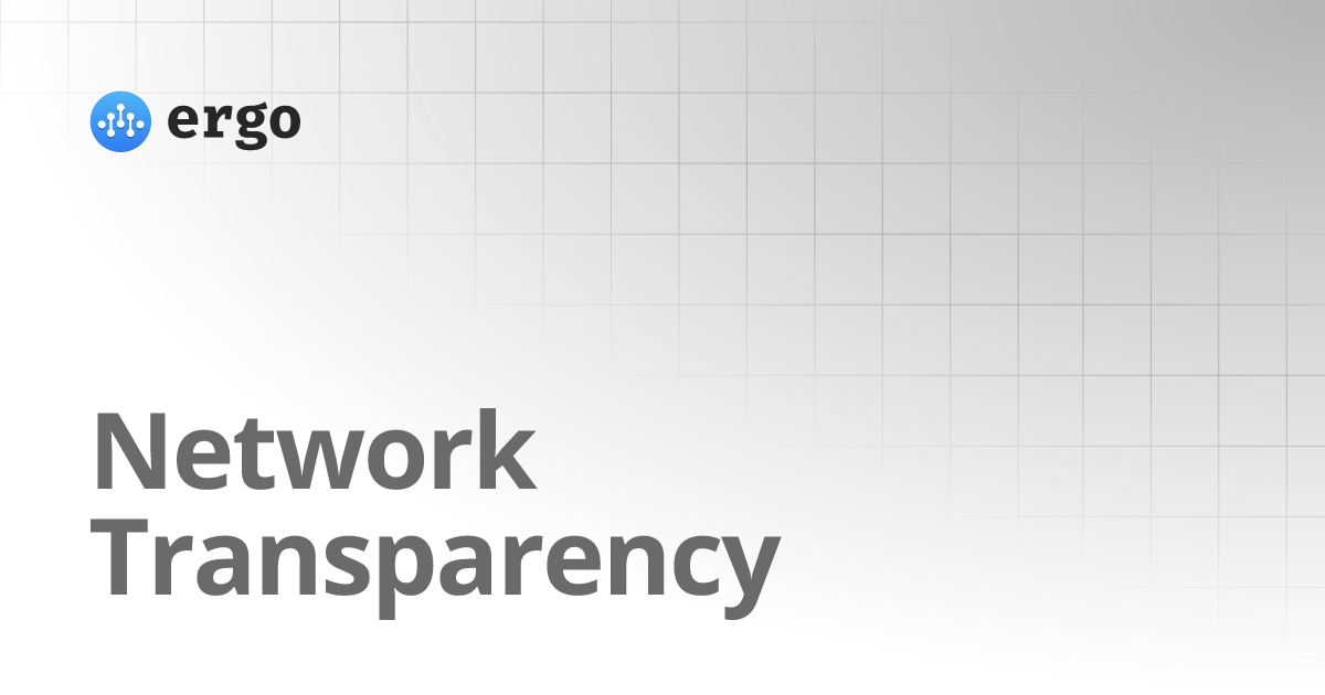 Network Transparency | Ergo Framework documentation