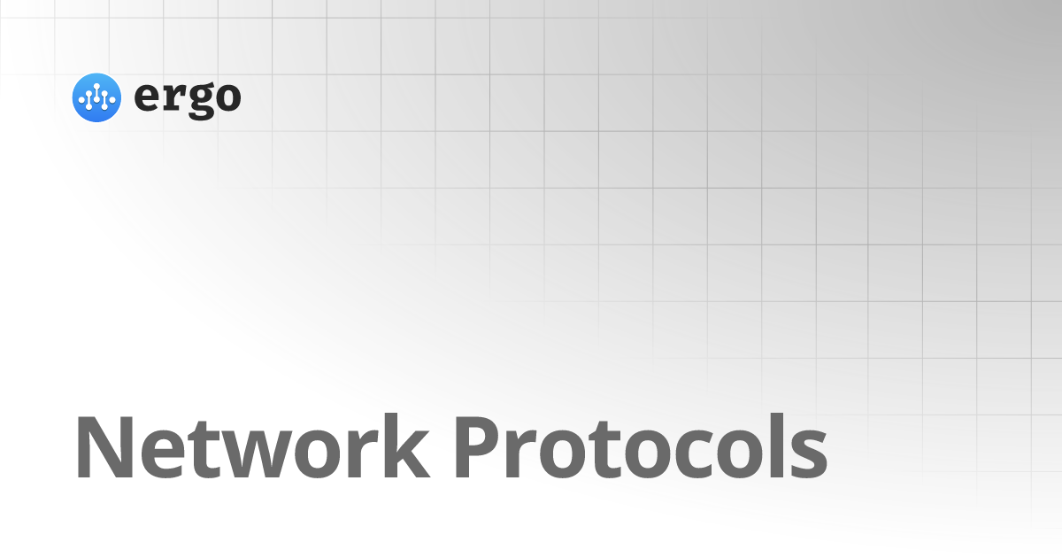 Network Protocols | Ergo Framework documentation